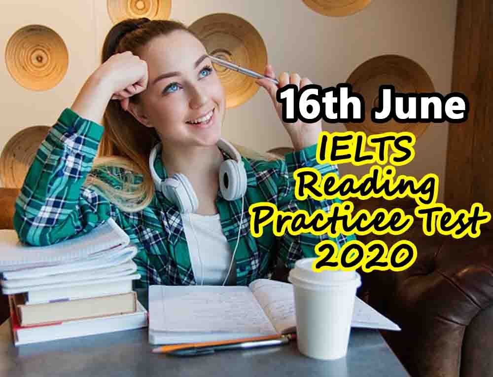 IMPORTANT IELTS READING TEST, 16th June » Career Zone Moga - CZ Ielts ...