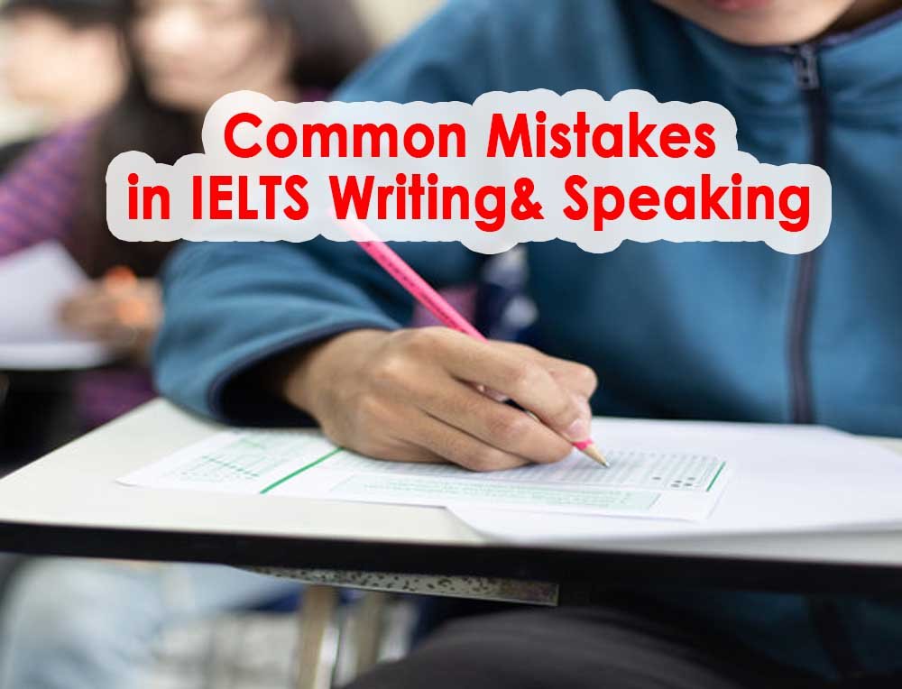 Common Mistakes In IELTS Writing And Speaking » Career Zone Moga - CZ ...