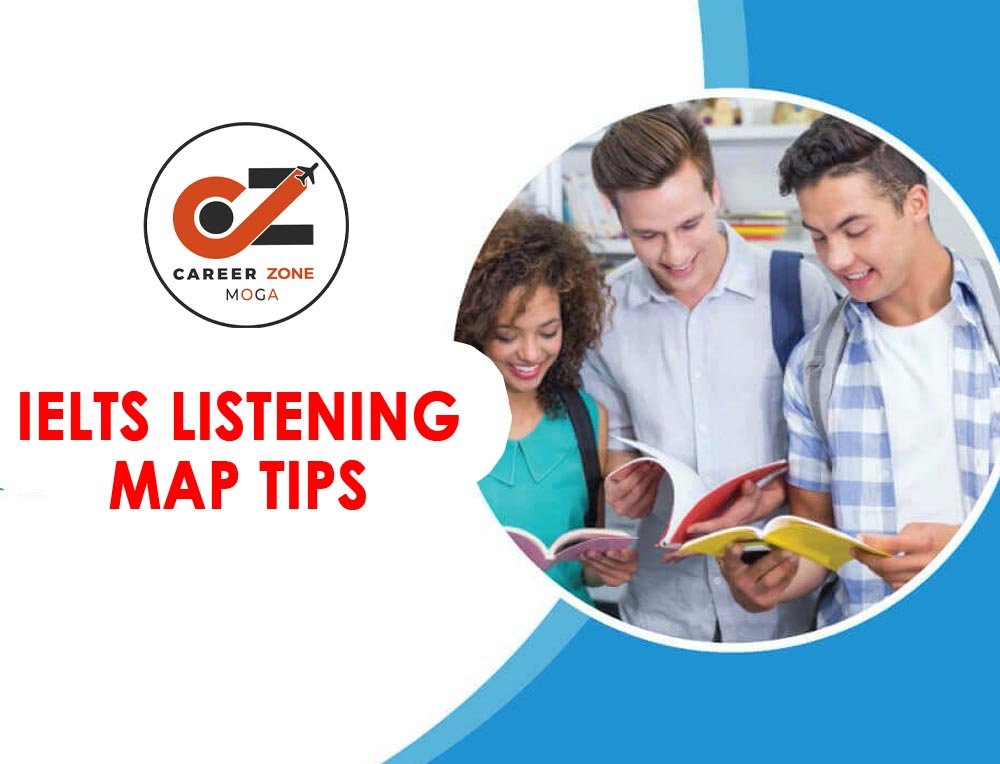 IELTS LISTENING Map Tips » Career Zone Moga - CZ Ielts Legend
